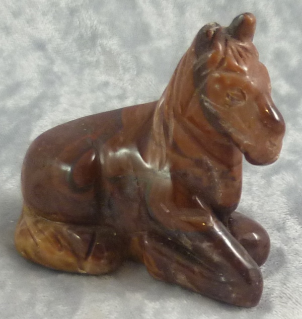 Jasper Carved Horse B