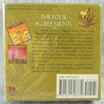 The Four Agreements Cards