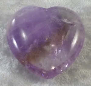 Ametrine 40mm Heart